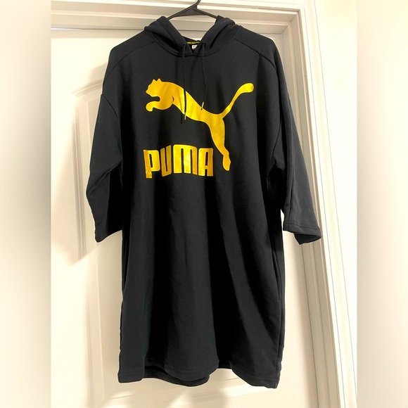 Puma | Dresses | Nwt Puma Oversized Hooded Dress | Poshmark